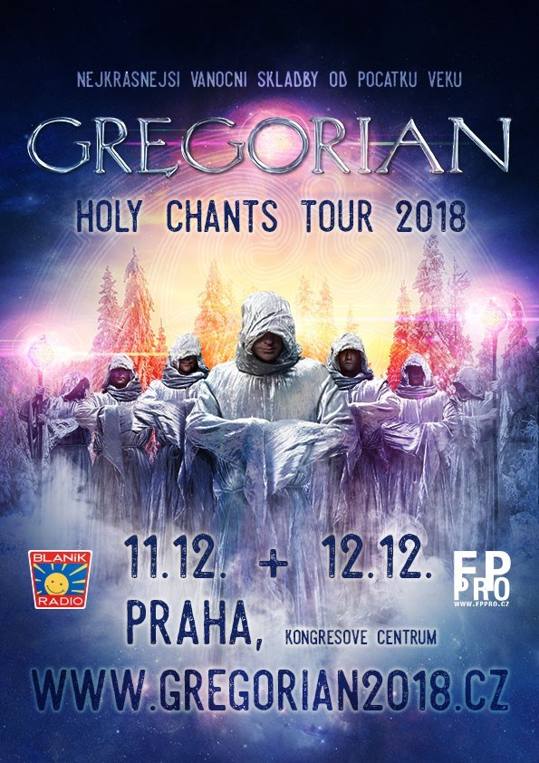 GREGORIAN - Holy Chants Tour 2018 – vstupenky